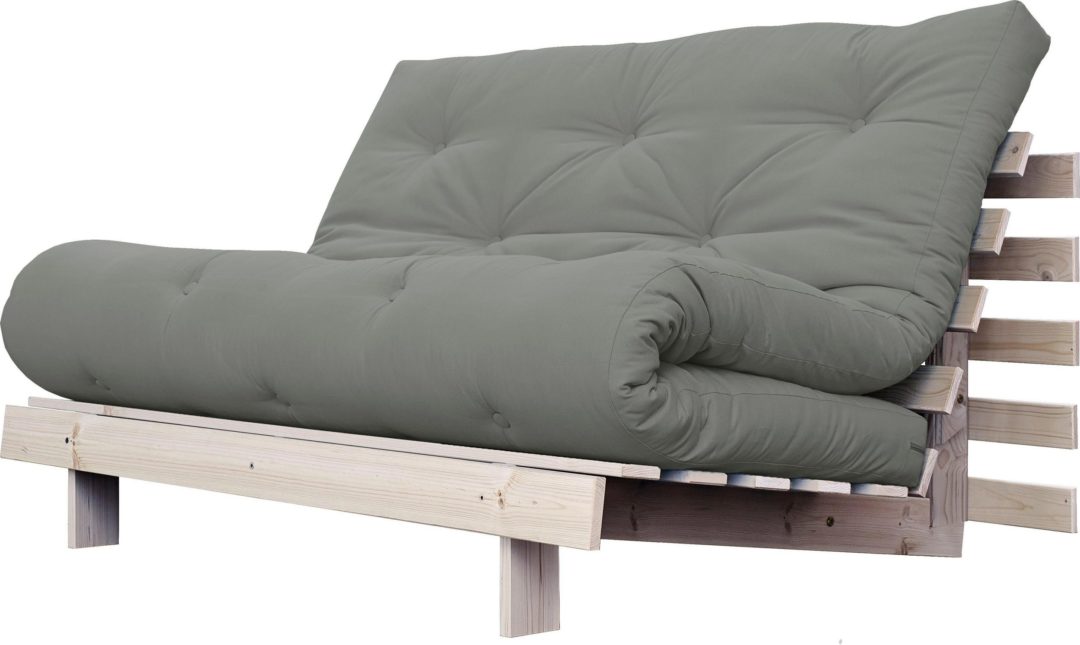 Nowoczesna kanapa z materacem futon 140 cm - Moders